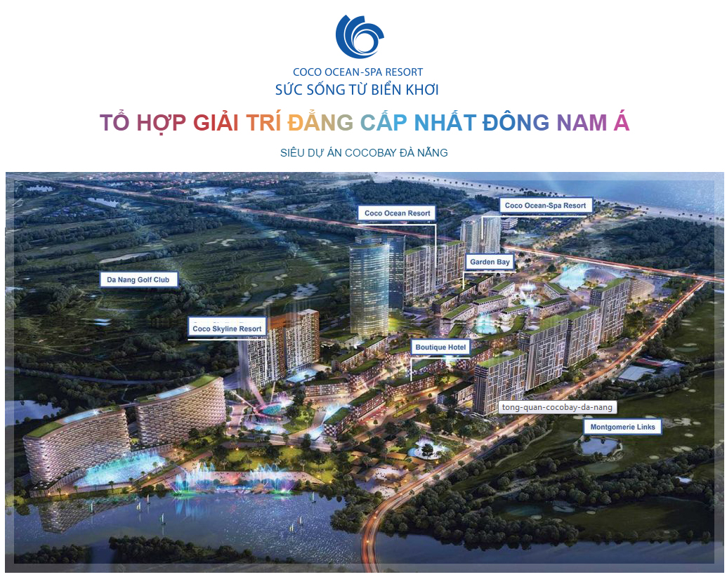 Coco Ocean-Spa Resort - Vị trí tuyệt đẹp và “độc nhất vô nhị”